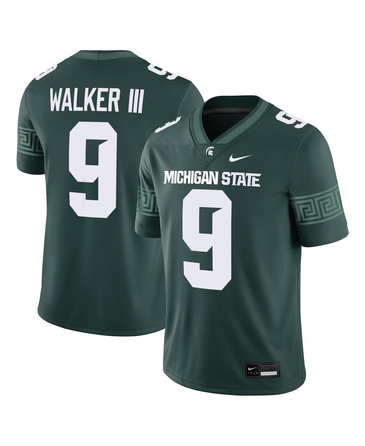 Click here for Nike Mens Kenneth Walker Iii Green Michigan State... prices