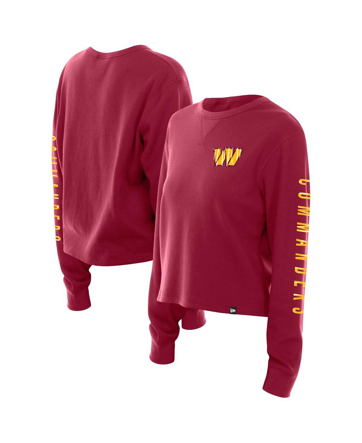Click here for New Era Womens Burgundy Washington Commanders Spor... prices
