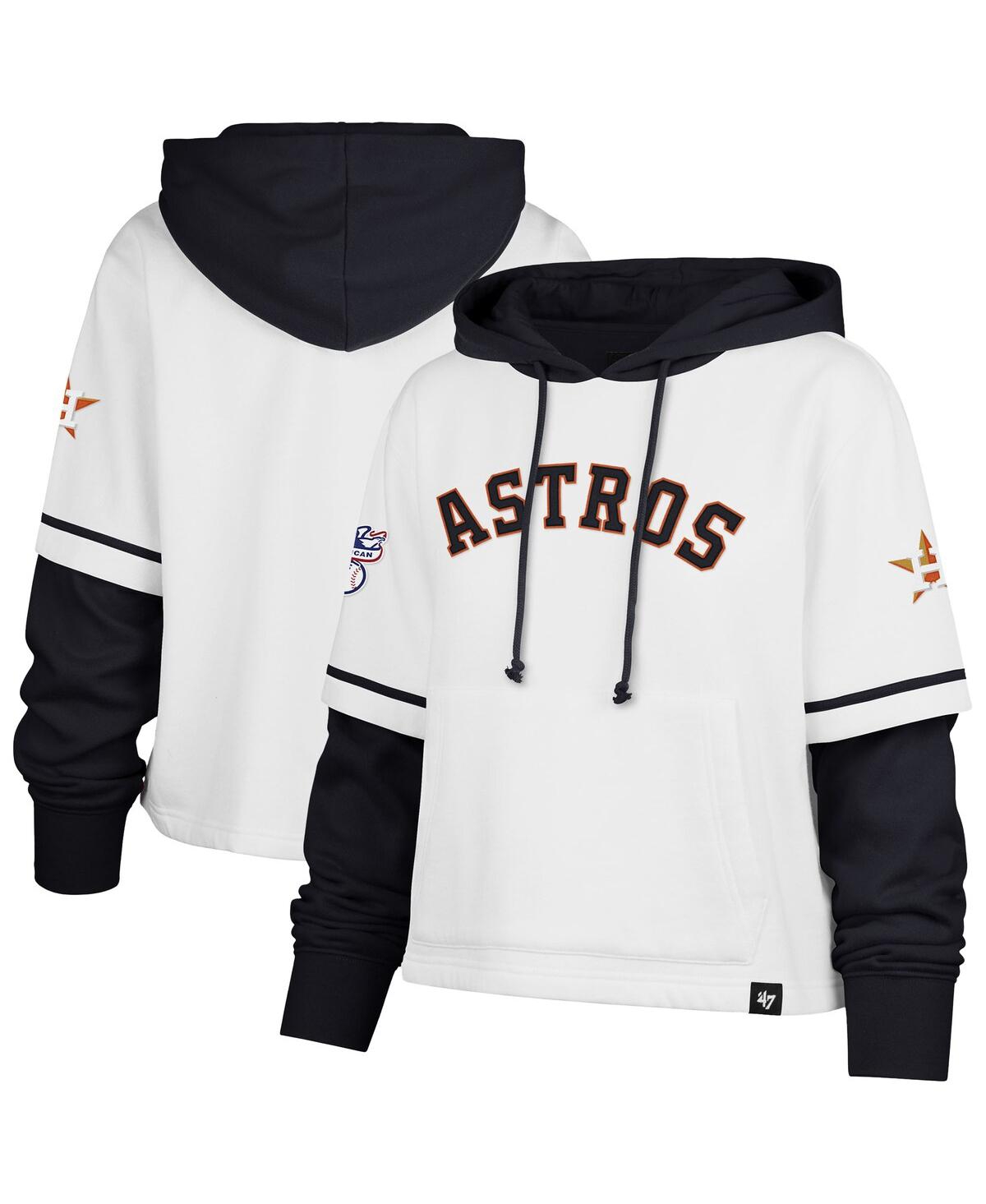 Click here for 47 Brand Womens White Houston Astros Trifecta Shor... prices