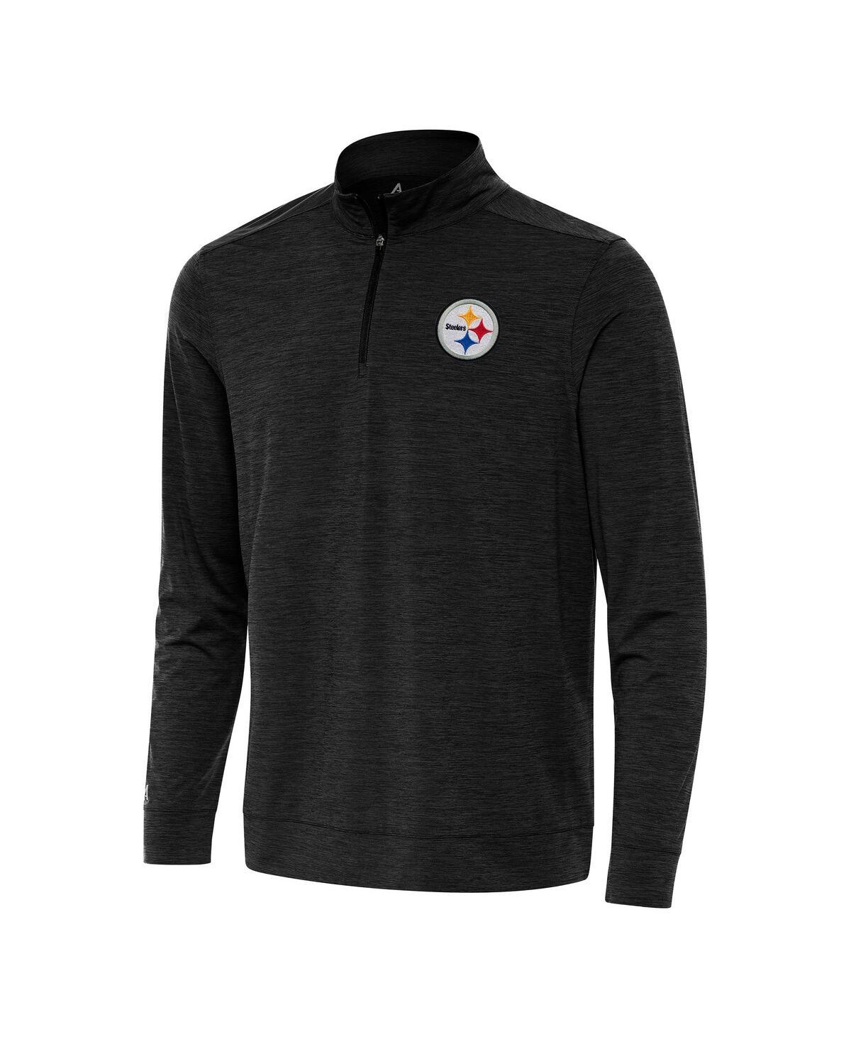 Click here for Antigua Mens Heather Black Pittsburgh Steelers Bri... prices