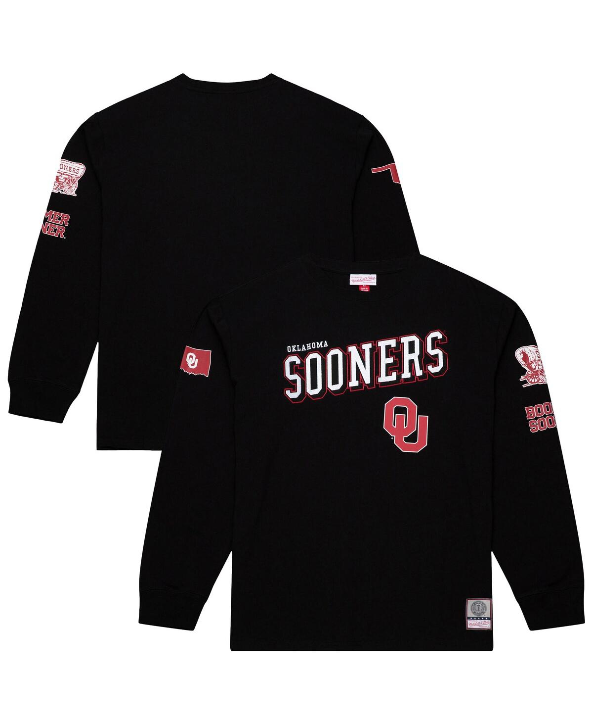 Click here for Mitchell & Ness Mens Black Oklahoma Sooners Traini... prices