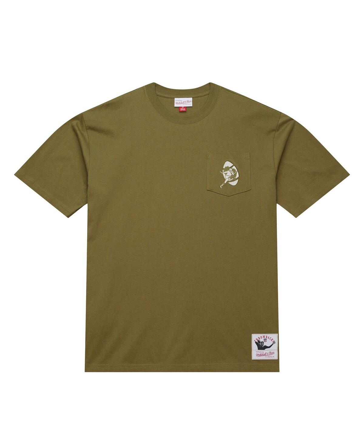Click here for Mitchell & Ness Mens Olive Green Bay Packers Vinta... prices
