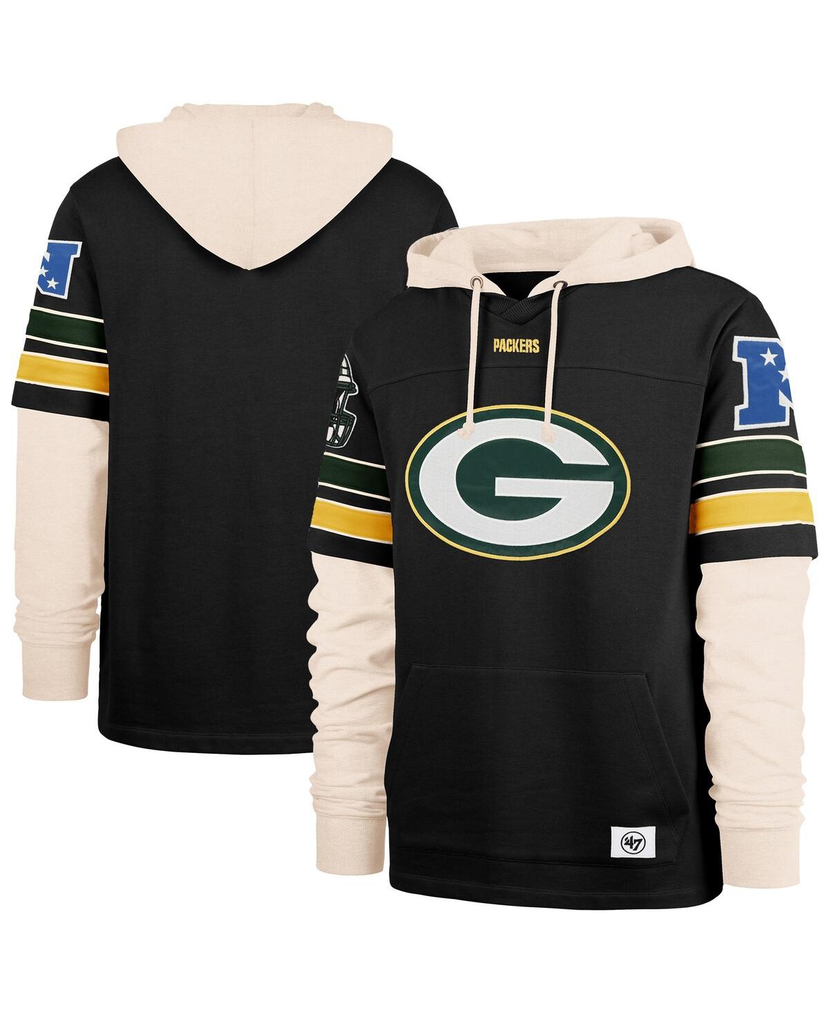 Click here for 47 Brand Mens Black Green Bay Packers Split Zone C... prices