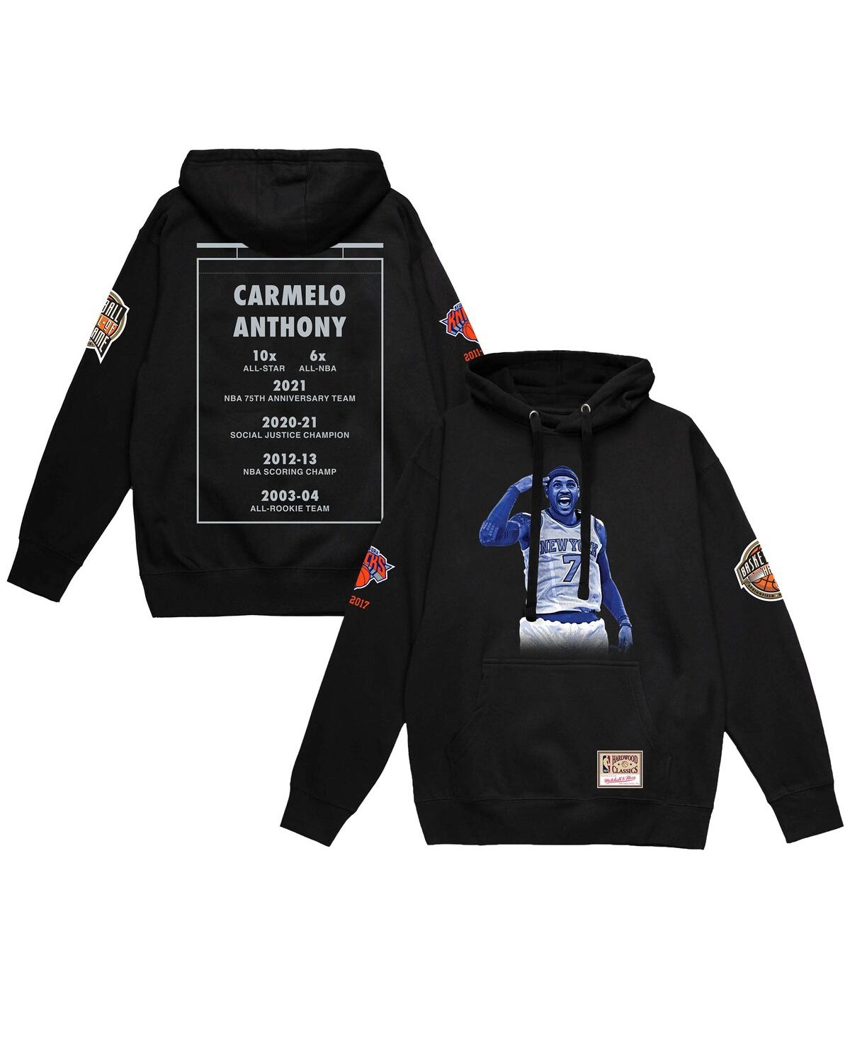 Click here for Mitchell & Ness Mens Carmelo Anthony Black New Yor... prices