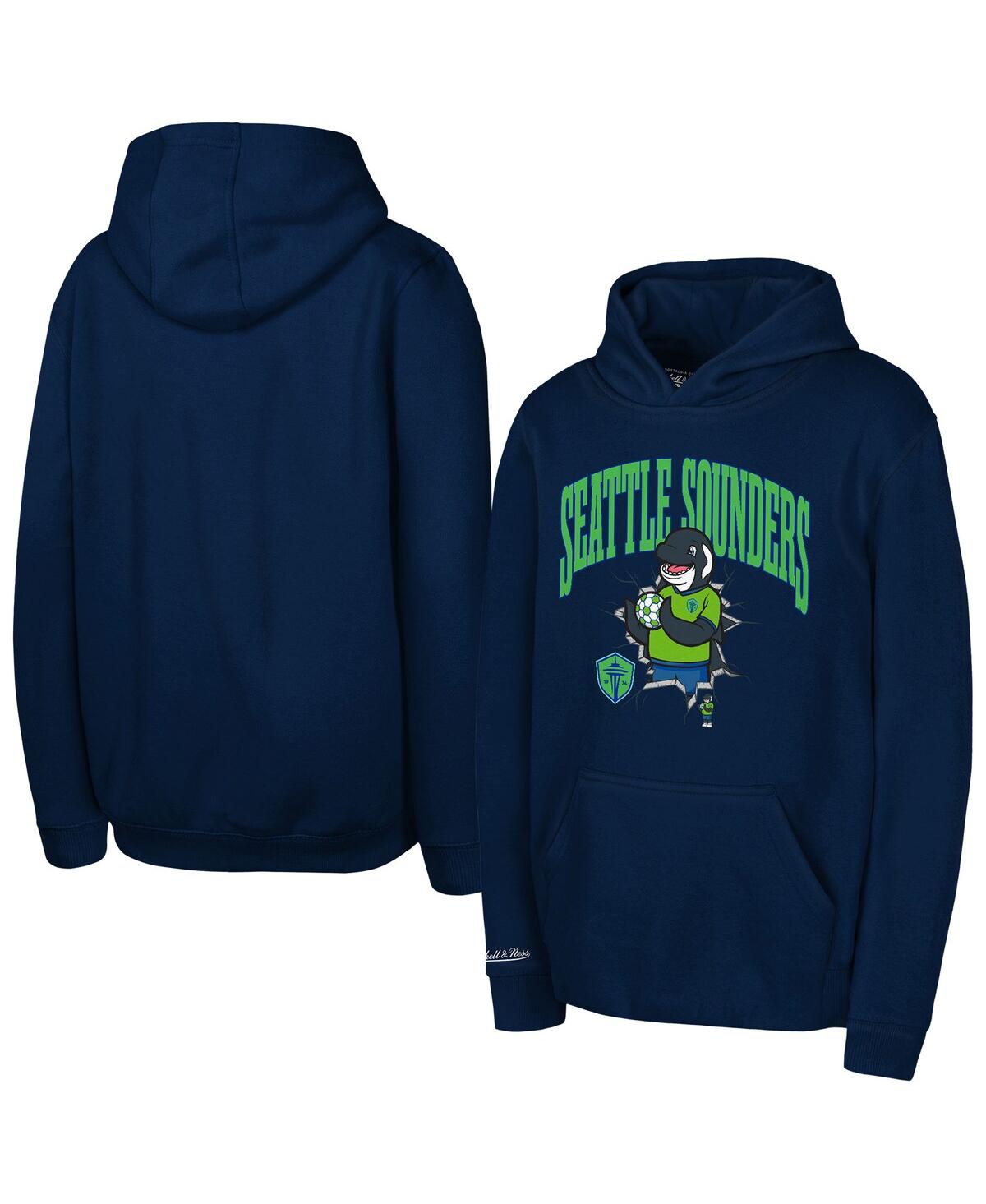 Click here for Mitchell & Ness Big Boys and Girls Navy Seattle So... prices