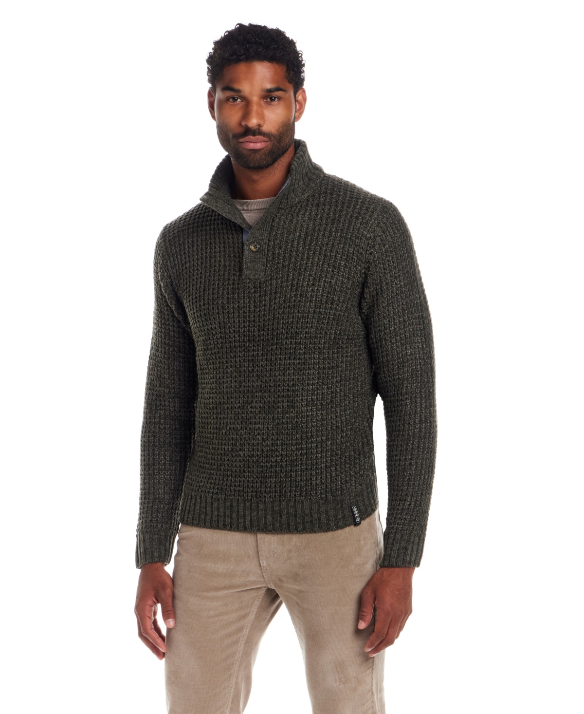 Click here for Weatherproof Vintage Mens Textured Mock Neck Sweat... prices