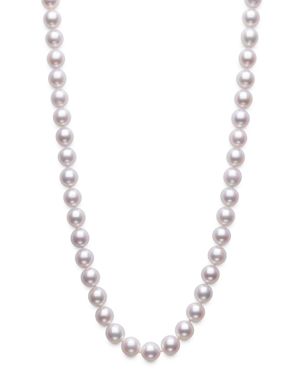 Click here for Belle de Mer Cultured Akoya Pearl (8-8.5mm) Neckla... prices