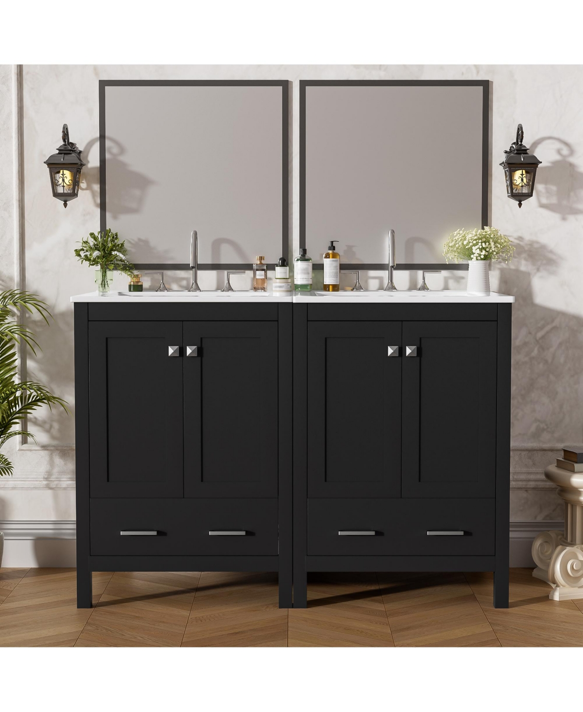 Click here for Lovmor Bathroom Vanity with Integrated Undermount... prices