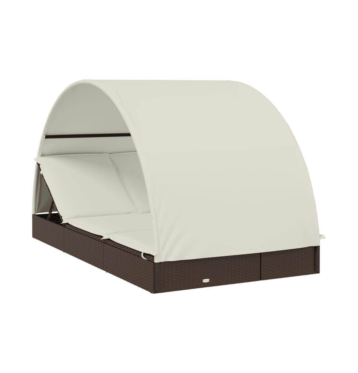 Click here for Patio Sunbed Brown - Brown prices