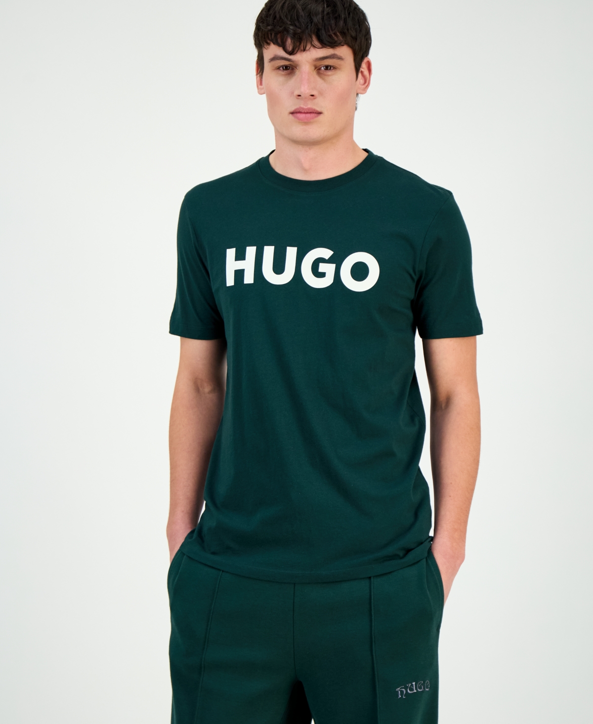Click here for Hugo Boss Mens Dulivio Short-Sleeve Crewneck Logo... prices