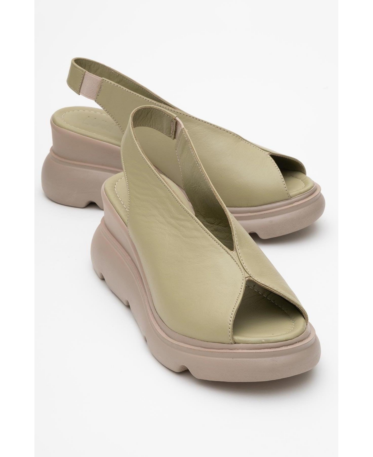 Click here for Forever & Always Shoes Sam Leather Platform Sandal... prices