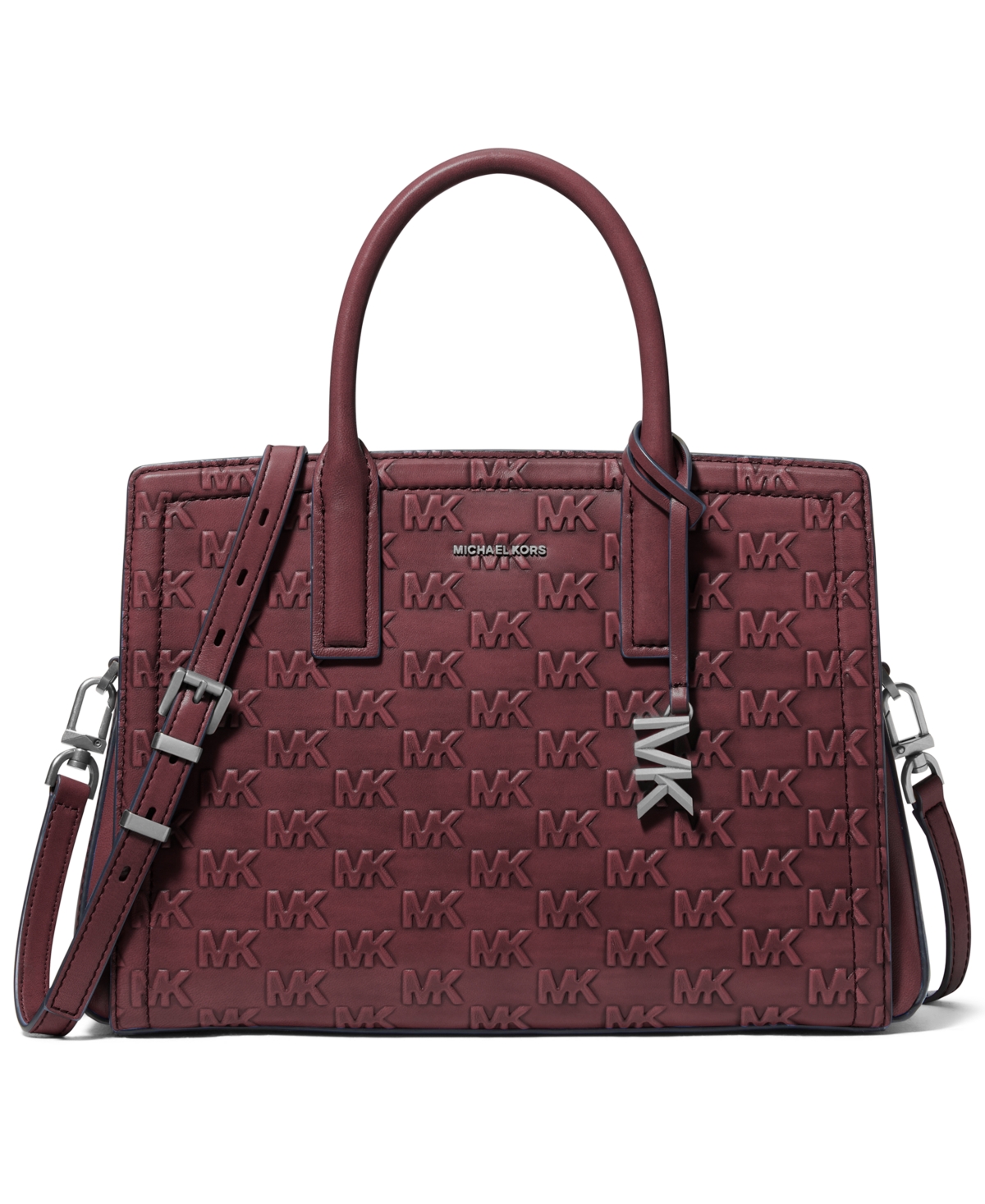 Click here for Michael Kors Womens Laila Medium Satchel Bag - Oxb... prices
