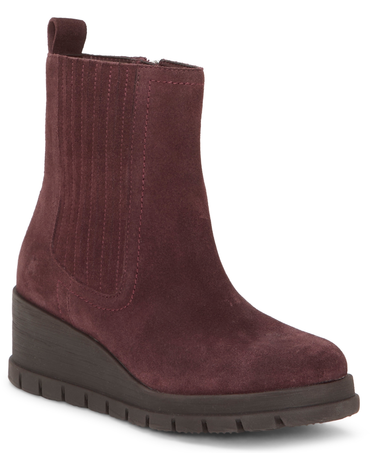 Click here for Lucky Brand Womens Sondruh Gore Wedge Booties - Wi... prices