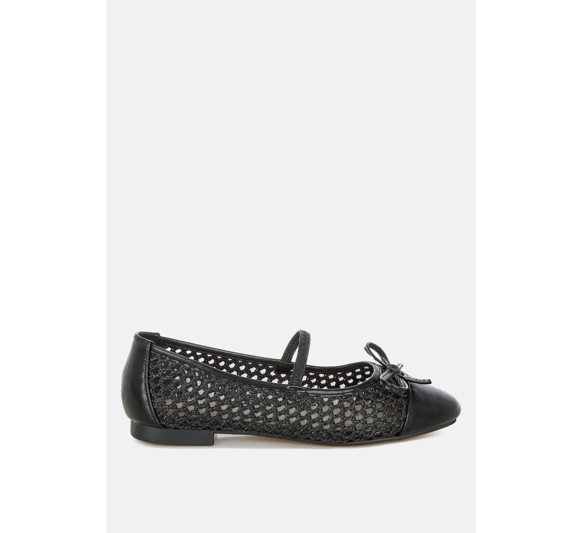 Click here for London Rag Omela Woven Bow Detail Ballerinas Women... prices