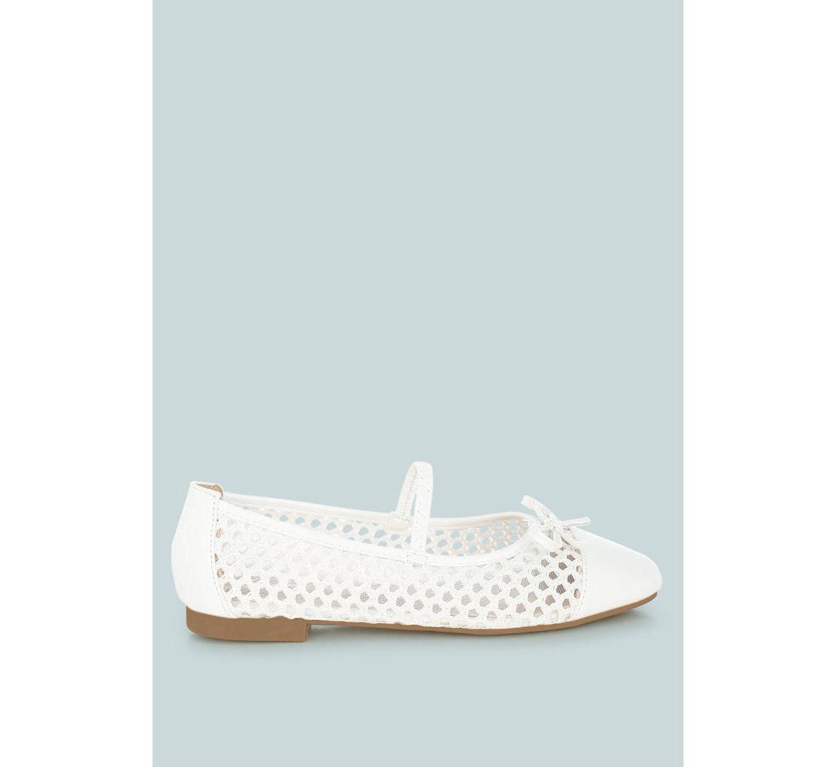 Click here for London Rag Omela Woven Bow Detail Ballerinas Women... prices