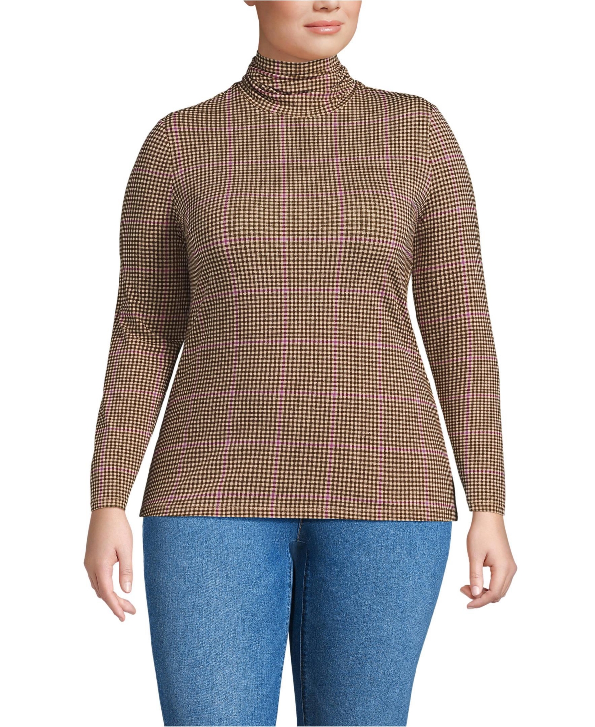 Click here for Lands End Plus Size Lightweight Jersey Long Sleeve... prices