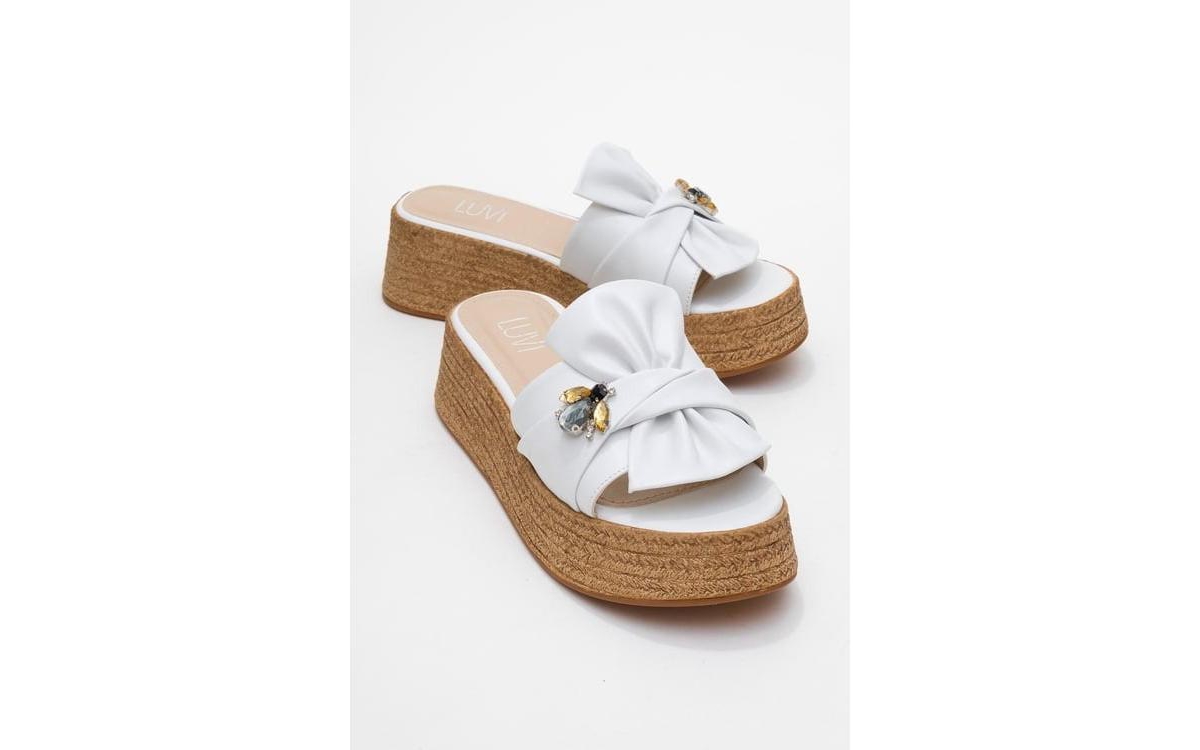 Click here for Prologue Shoes Shara Braided Bow & Bee Buckle Plat... prices