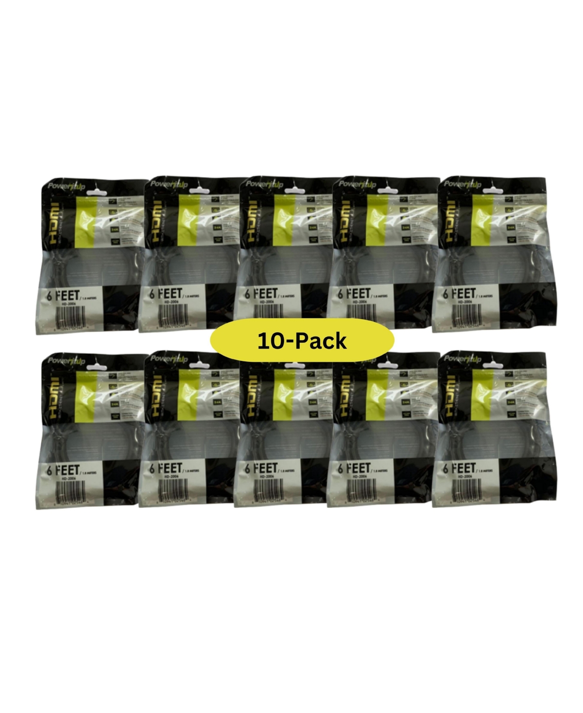 Click here for Power It Up 6 ft. Hdmi v2.0 Cable with Ethernet (1... prices