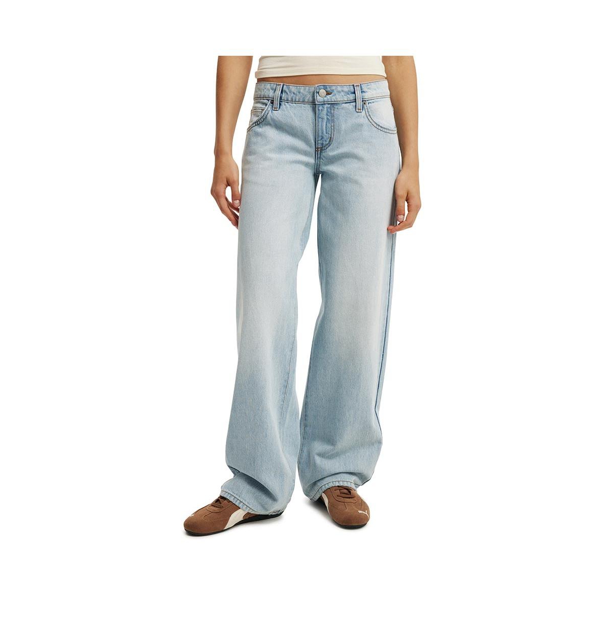 Click here for Cotton On Womens Low Rise Straight Jean - Notion b... prices