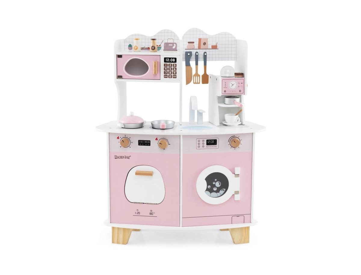 Click here for Akiudex Kids Wooden Coffee Kitchen Playset with Ac... prices