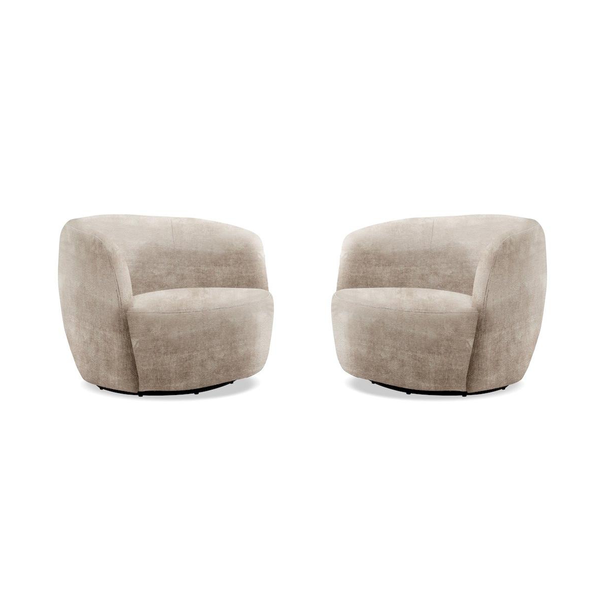 Click here for Parker Living Carina - Miami Mink Swivel Barrel Ch... prices