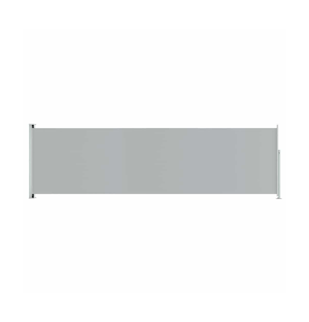 Click here for vidaXL Side Awning Grey Polyester with Pu coating... prices