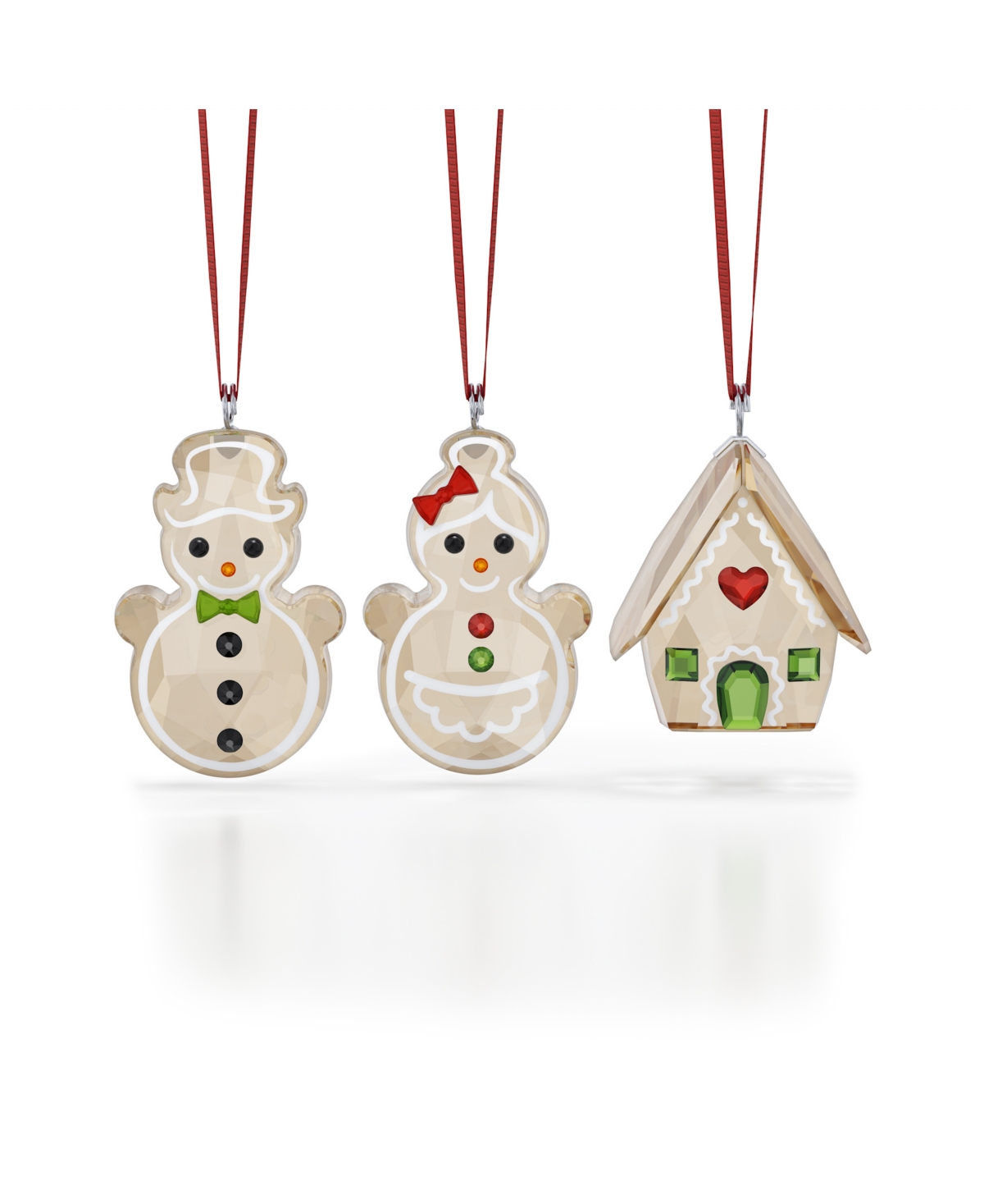 Click here for Swarovski Holiday Cheers Gingerbread Ornament Set... prices
