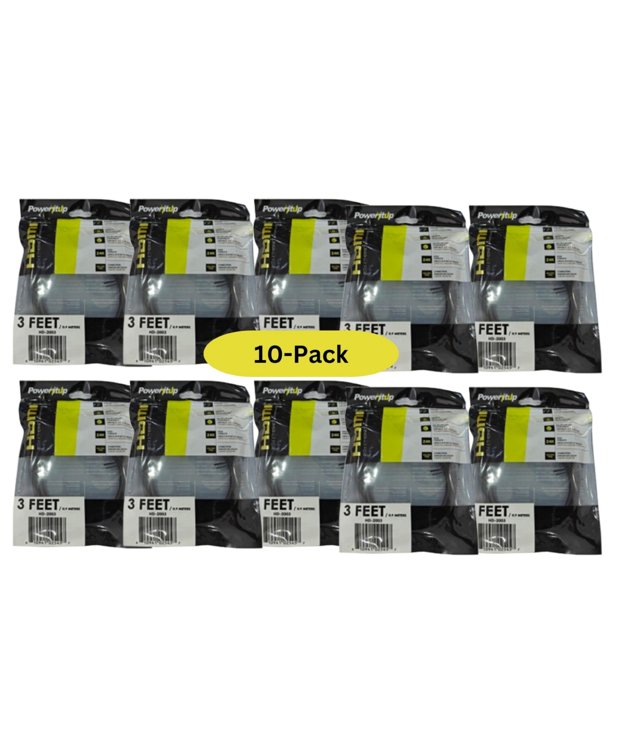 Click here for Power It Up 3 ft. Hdmi v2.0 Cable with Ethernet (1... prices