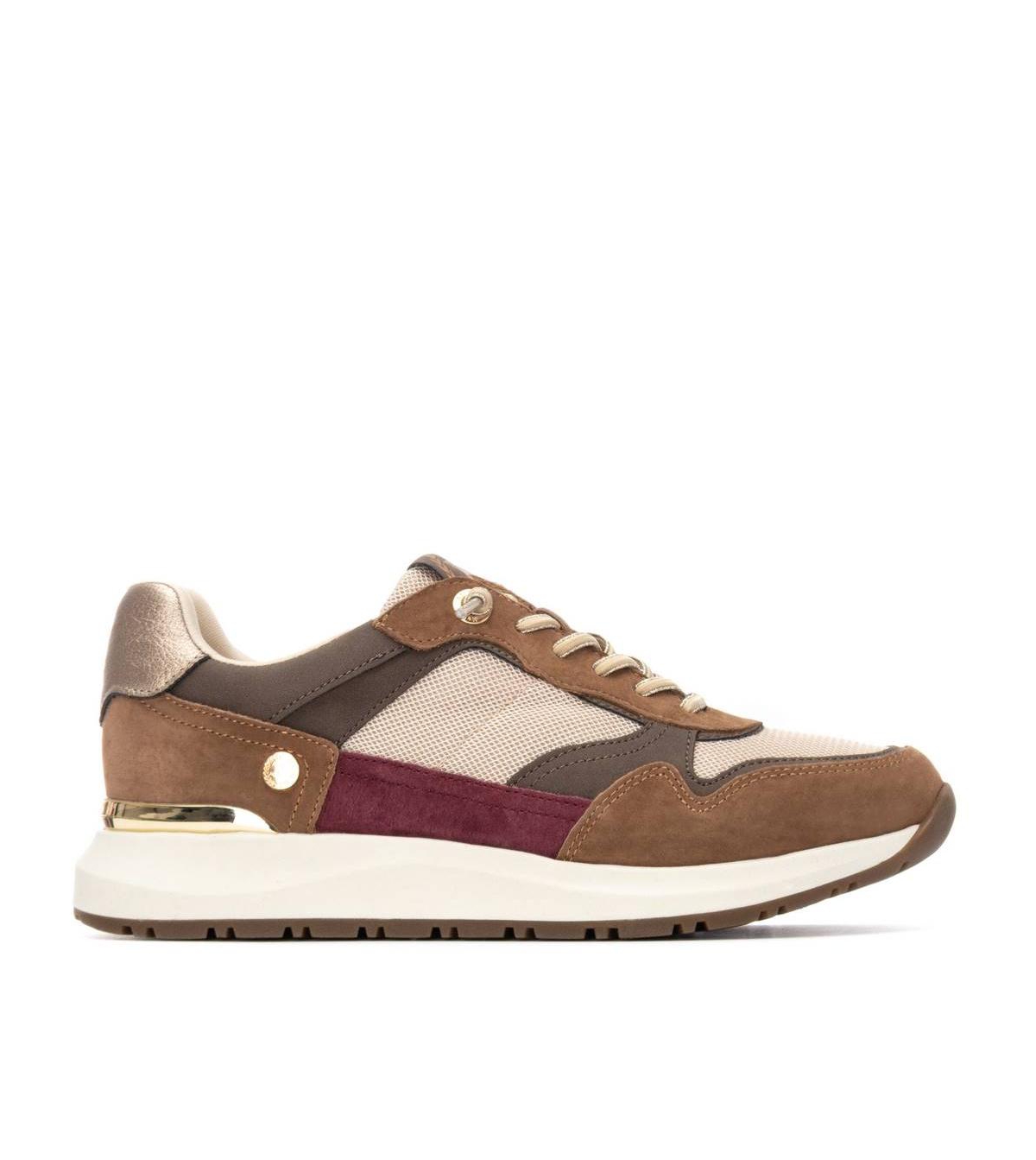 Click here for Xti Womens Casual Sneakers By Xti - Taupe prices