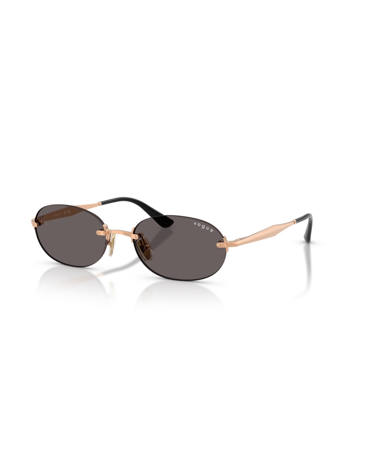 Click here for Vogue Eyewear Womens Oval Sunglasses  VO4342S - Ro... prices