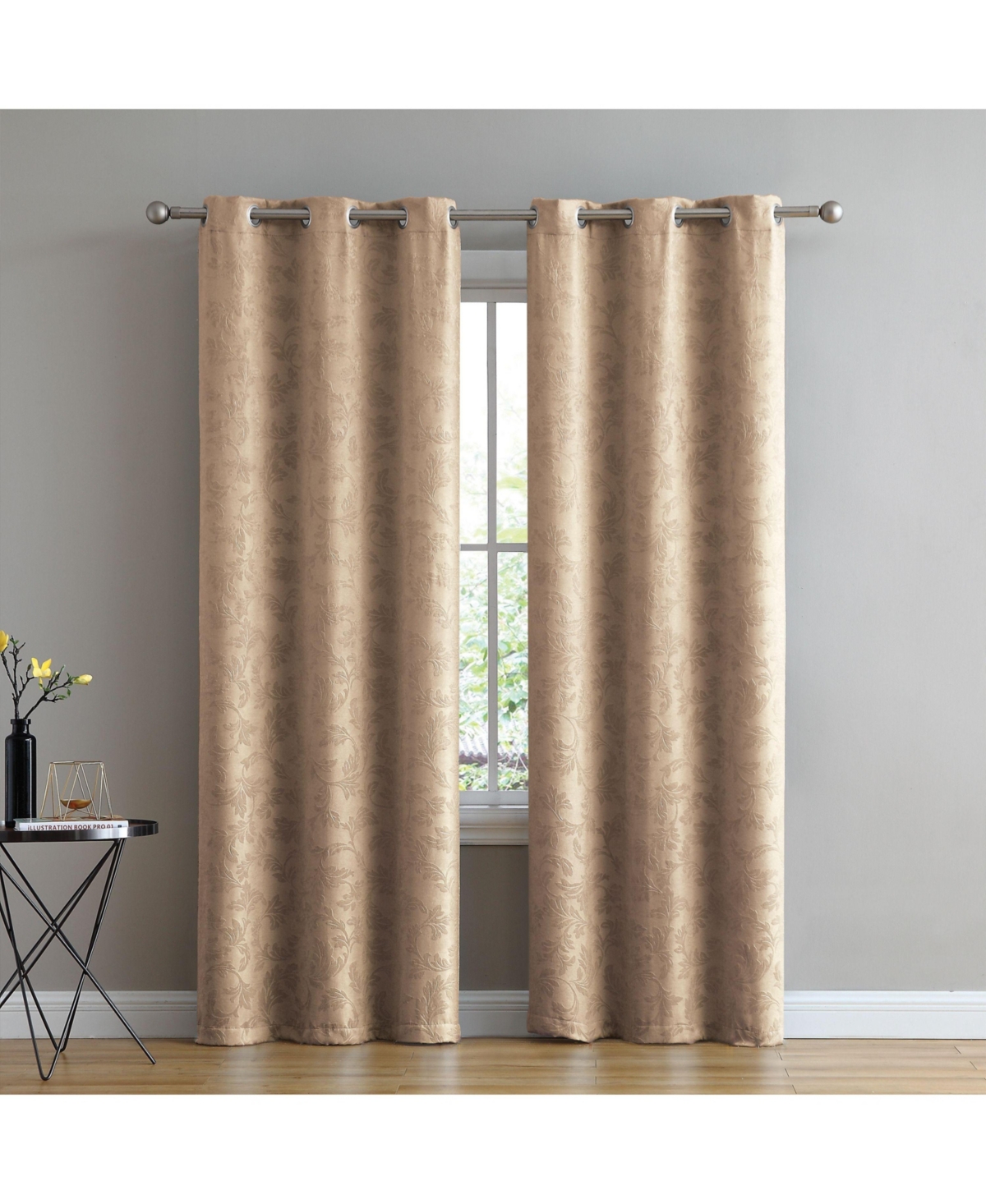 Click here for Kate Aurora Chic Living 2 Pack Floral Leaves Embos... prices