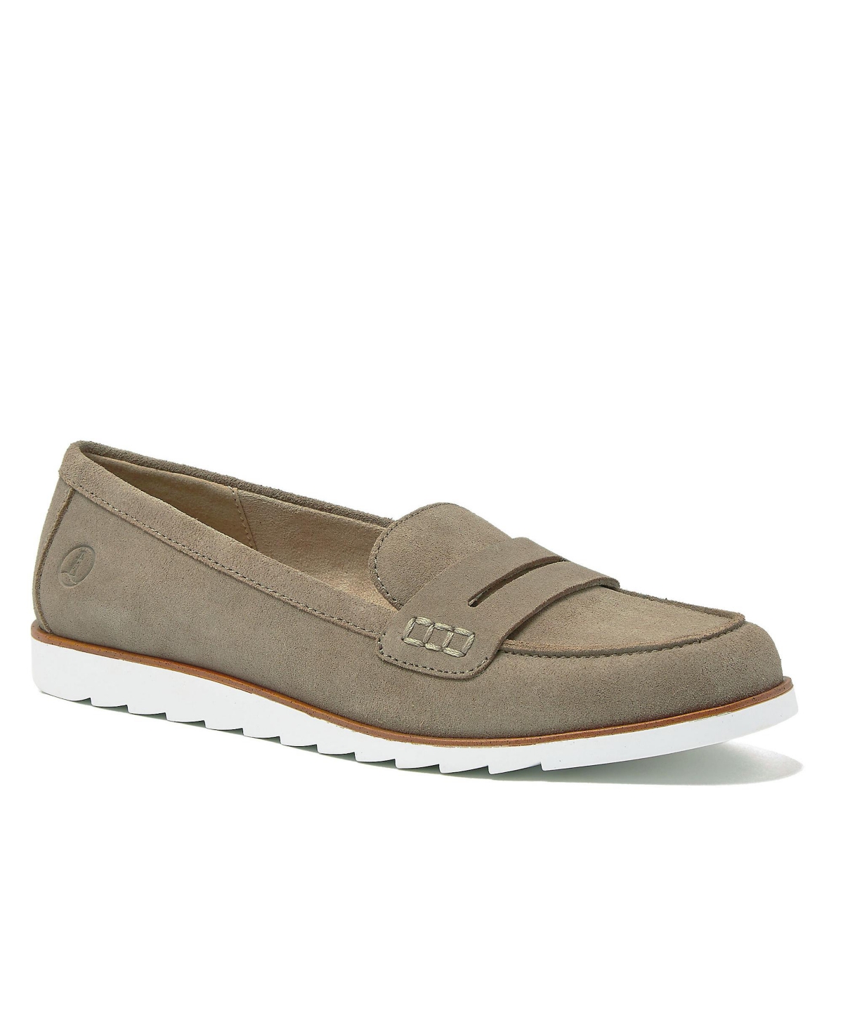Click here for Lands End Womens Comfort Lug Sole Suede Loafers -... prices