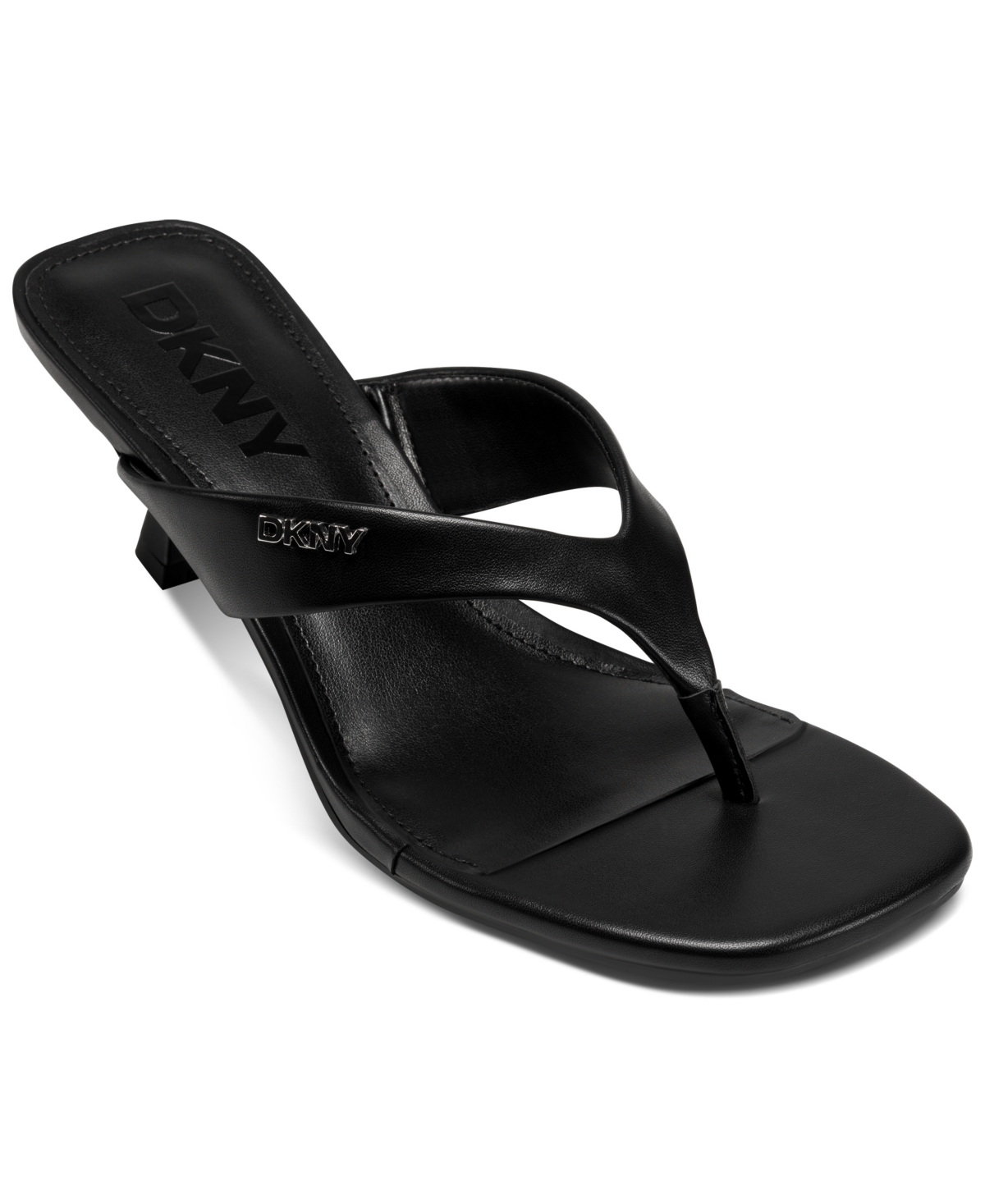 Click here for Dkny Mackey Womens Slip-On Sandals - Black prices