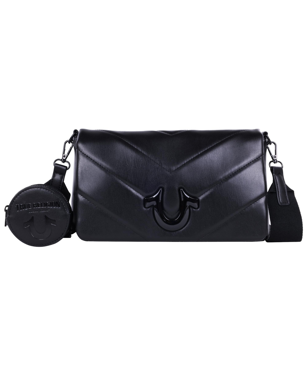 Click here for True Religion Quilted Flap Crossbody with Removabl... prices