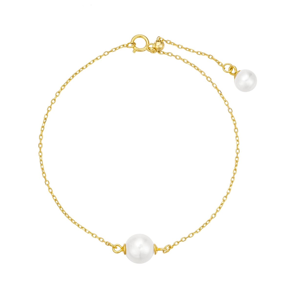 Click here for Untamed Petals Abigail Pearl Bracelet - Gold prices