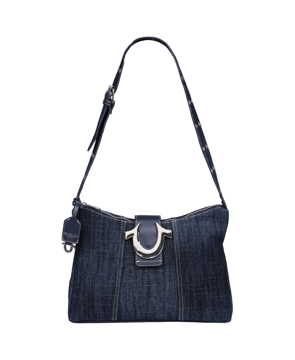 Click here for True Religion Horseshoe Denim Hobo - Dark denim prices