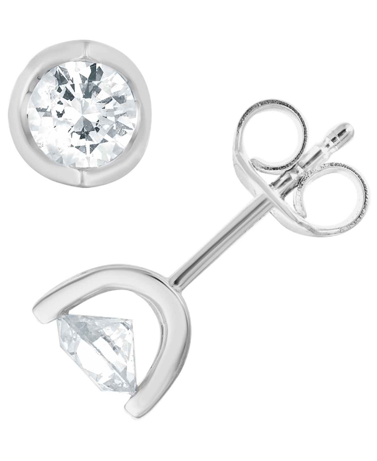Click here for Macys Certified Diamond Stud Earrings (1 ct. t.w.)... prices