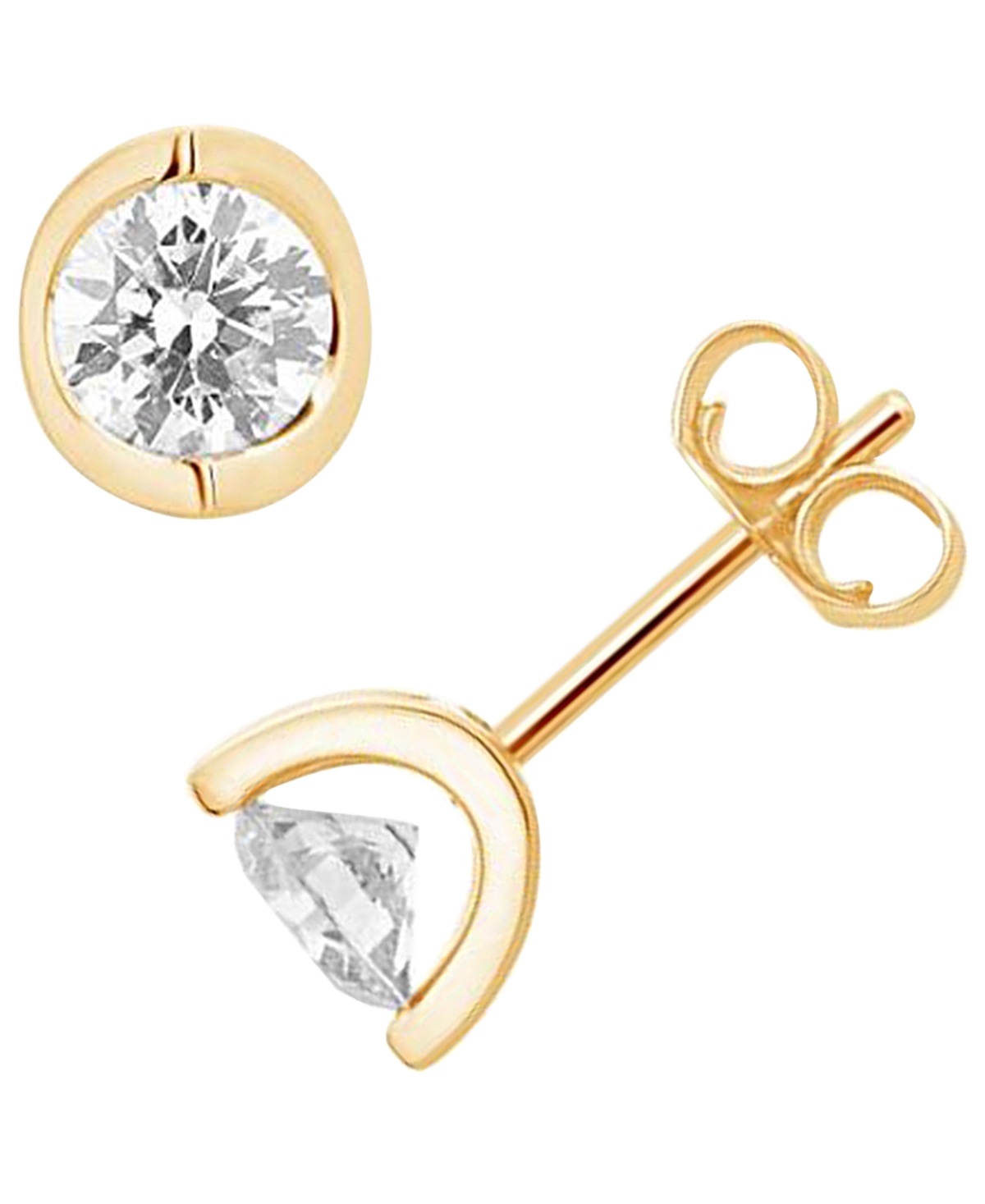 Click here for Macys Certified Diamond Stud Earrings (1 ct. t.w.)... prices