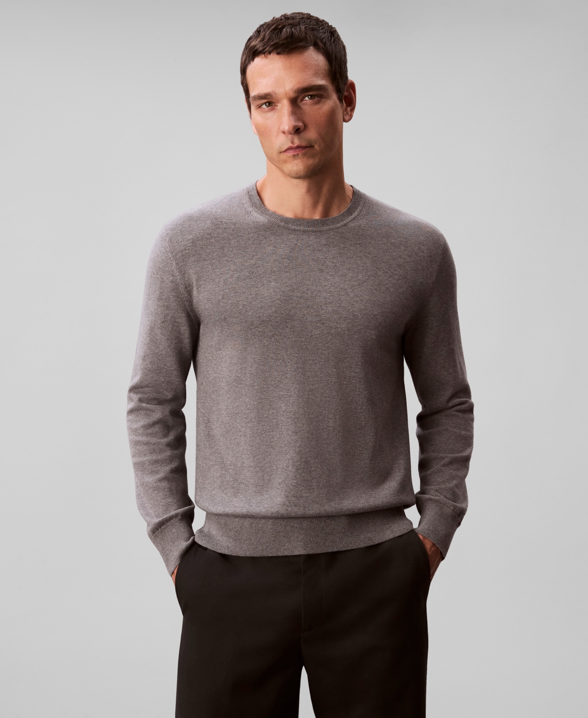 Click here for Calvin Klein Mens Supima Crewneck Sweater - Medium... prices