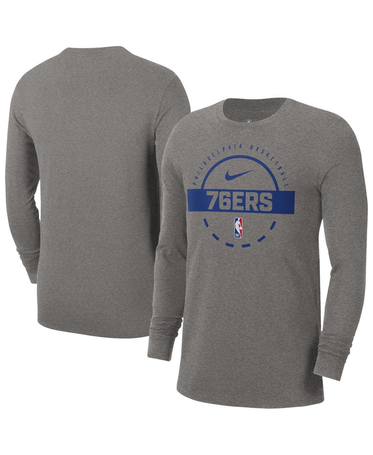 Click here for Nike Mens Charcoal Philadelphia 76ers Authentic Lo... prices