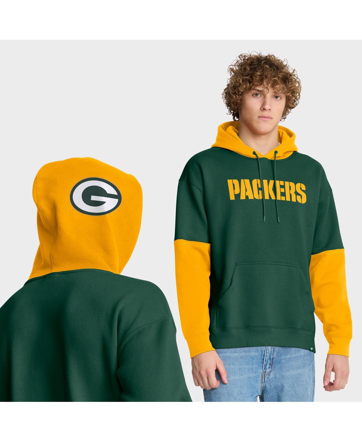Click here for Fanatics Mens Green Bay Packers Helmet Pullover Ho... prices