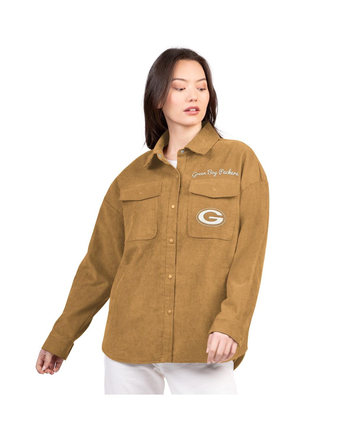 Click here for G-iii 4Her by Carl Banks Womens Brown Green Bay Pa... prices