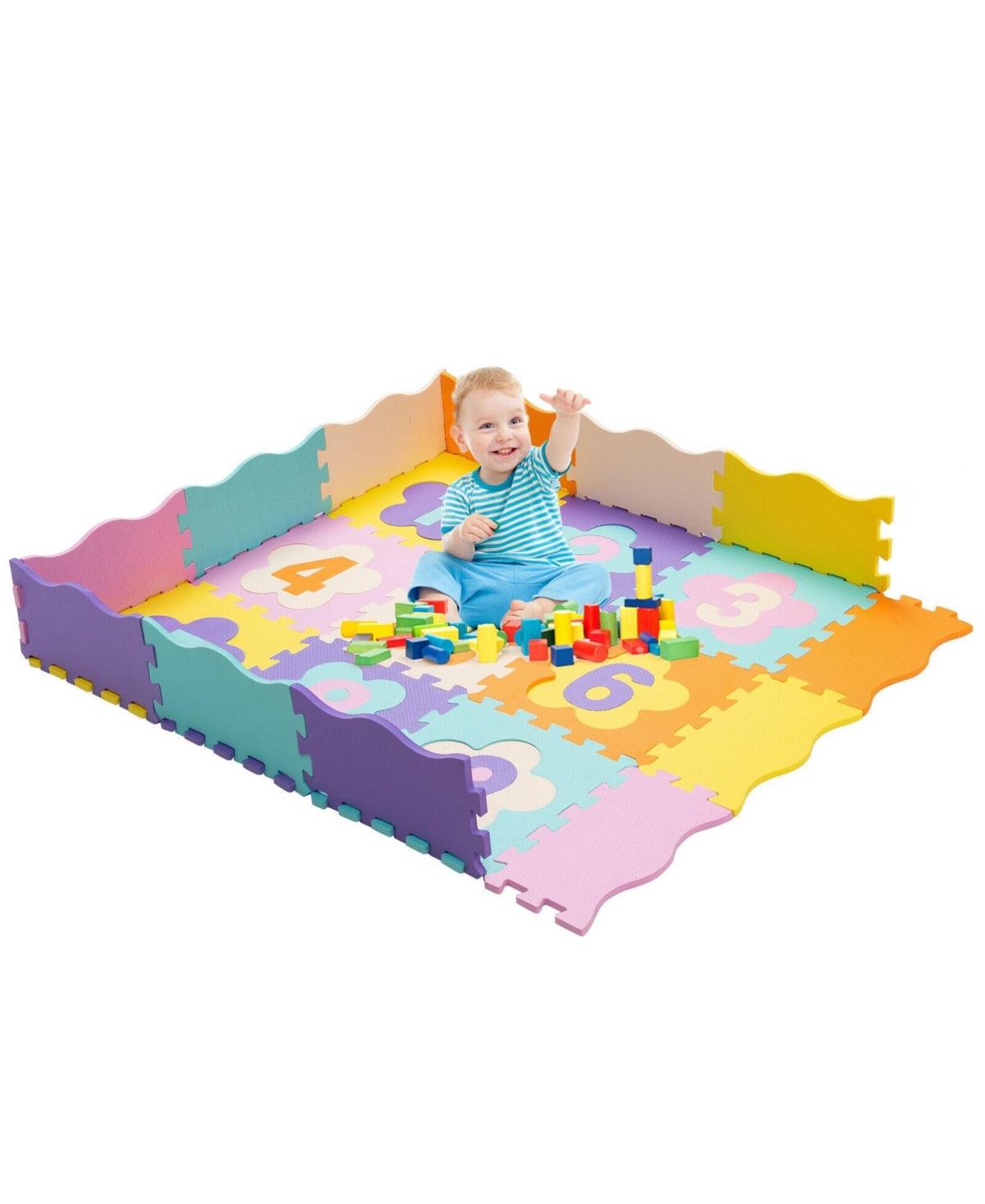 Click here for Hongge 75 Piece Baby Foam Interlocking Play Mat wi... prices