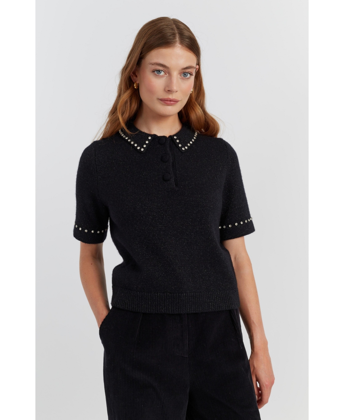 Click here for Chinti & Parker Womens Laura Whitmore Diamonte Pol... prices