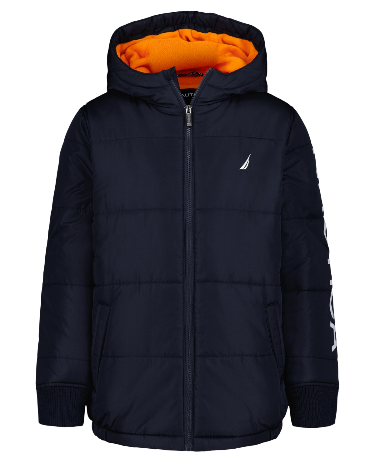 Click here for Nautica Boys 2T-6 Long Sleeves Puffer Jacket - Spo... prices