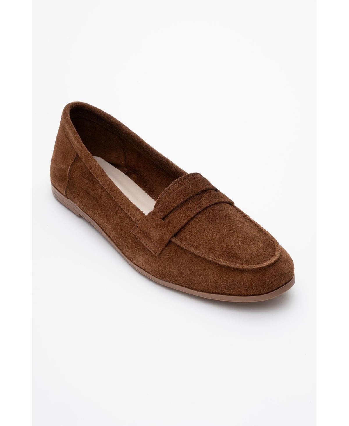 Click here for Dorothy Leather Loafer - Brown suede leather prices
