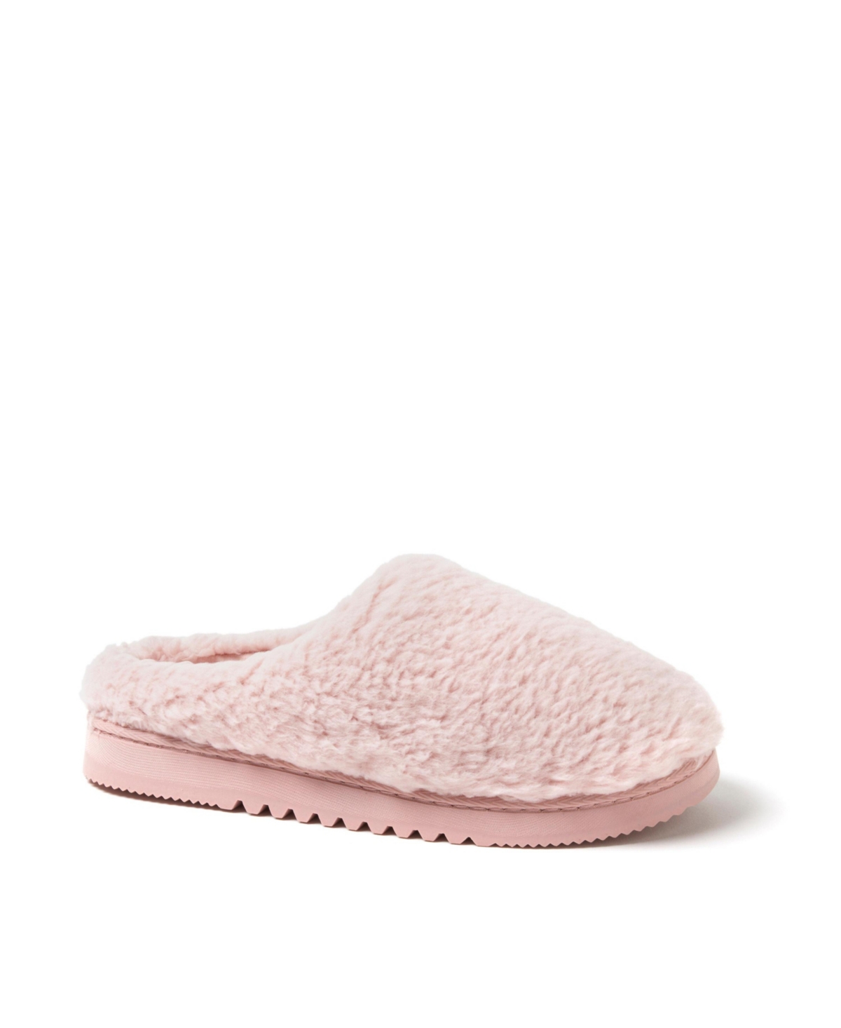 Click here for Dearfoams Womens Fiona Teddy Clog Slipper - Pale m... prices