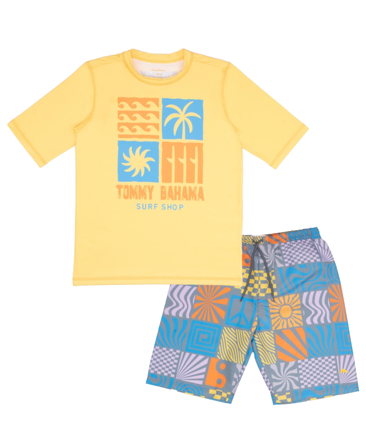 Click here for Tommy Bahama Boys Rash Guard and Swim Trunks 2-Pie... prices