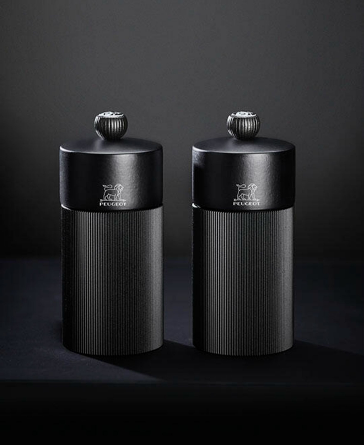 Click here for Peugeot Line 5 Pepper and Salt Mill Set - Black al... prices