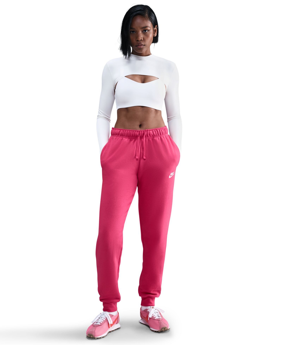 Click here for Nike Womens Sportswear Club Fleece Mid-Rise Jogger... prices